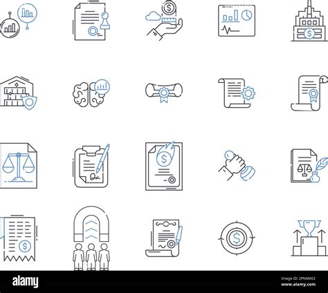 Support Line Icons Collection Empathy Assistance Encouragement