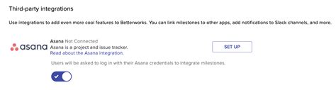 Integrations Asana Betterworks