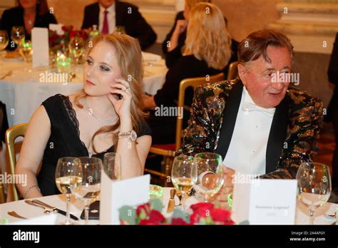 Richard Lugner Celebrates His 87th Birthday Vienna Palais Auersperg