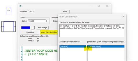 Insights Into The Psim C Block Differences Between The Simplified And Regular One Insert