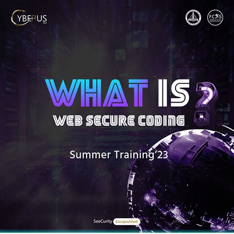Web Secure Coding Summer Training 23 Campaign Designs Behance