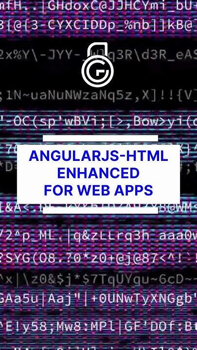 Angularjs Html Enhanced For Web Apps Youtube