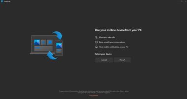 How To Set Up Link To Windows On Your PC And Phone Talk Android