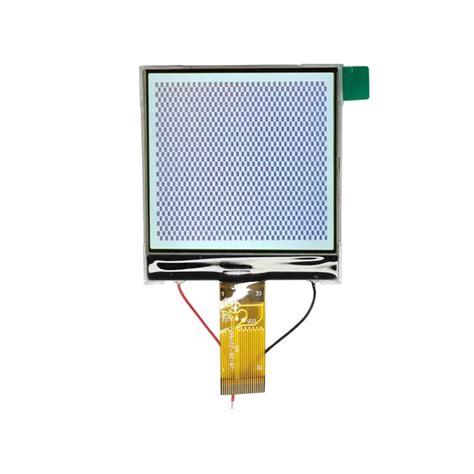 128x128 mono lcd small size customize graphic display module white background fstn cog panel for
