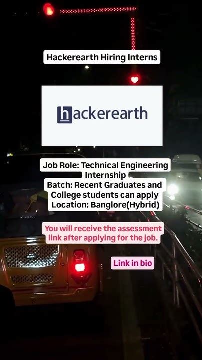Hackerearth Opportunity For Freshers Jobvacancy Freshers Interns Jobopenings Internship