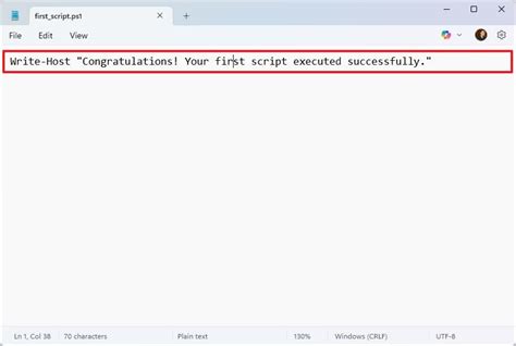 Write And Run Your Own Powershell Script On Windows 11 Or 10