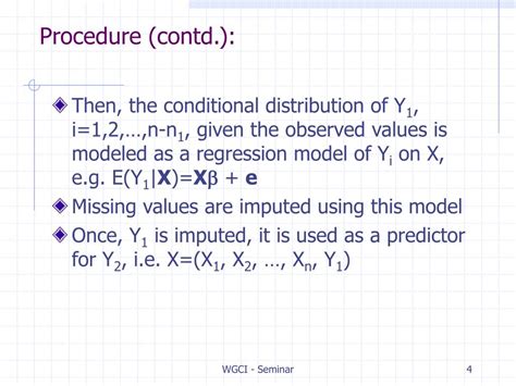 ppt sequential regression a method for multipe imputations of missing data powerpoint