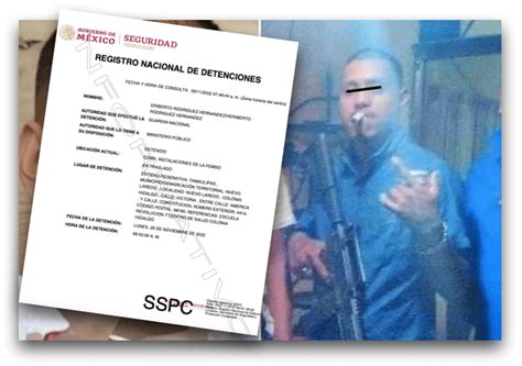 Confirmado Guardia Nacional Detiene Al Negrolo Jefe Del Brazo