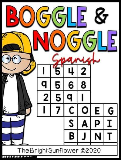 Boogle And Noggle In Spanish By That Bilingual Mama Tpt
