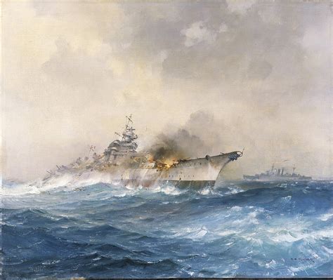 The Sinking Of The Bismarck 27 May 1941 Royal Museums Greenwich
