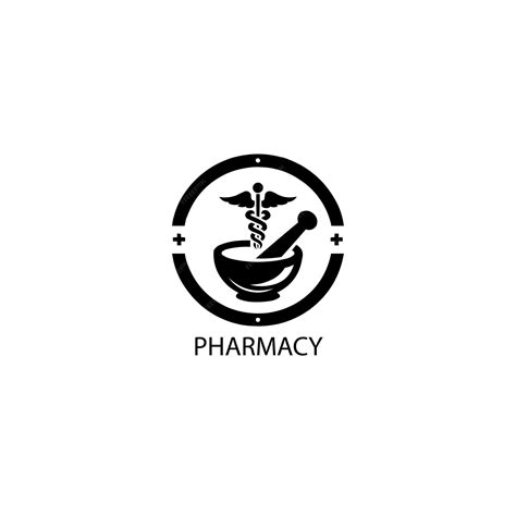 Un Logotipo De Farmacia Para Su Empresa Vector Premium