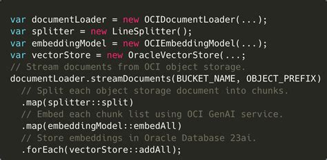 Create A Document Embedding Workflow With Oci Object Storage Oci Genai And Oracle Database 23ai
