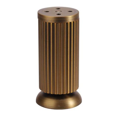 Купить Ножки для тумбочек 可调节条纹仿古铜橱柜脚桌脚沙发脚重型家具脚落地脚衣柜脚12公分 в интернет ...