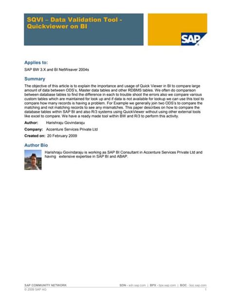 Report Generation By Quick Viewer Sqvipptx