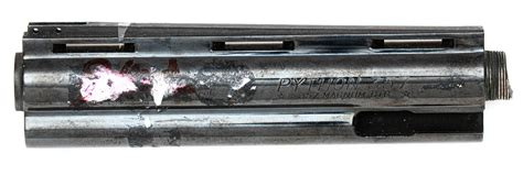 Wechsellauf Revolver Colt Python Kal 357 Magnum Ohne Nummer § B