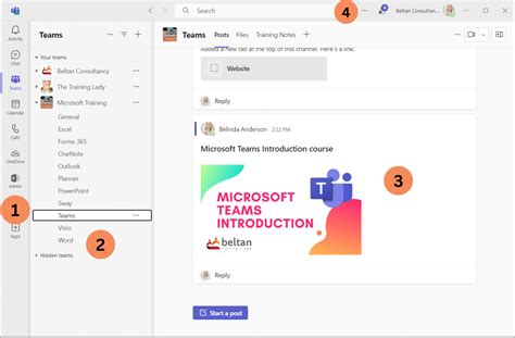 How To Navigate In Microsoft Teams The Training Lady