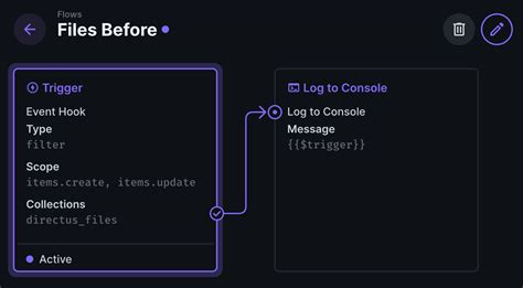 flow for files `item create` not being triggered · issue 18905 · directus directus · github