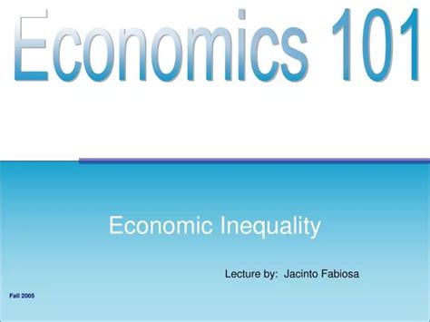 PPT Economic Inequality PowerPoint Presentation Free Download ID