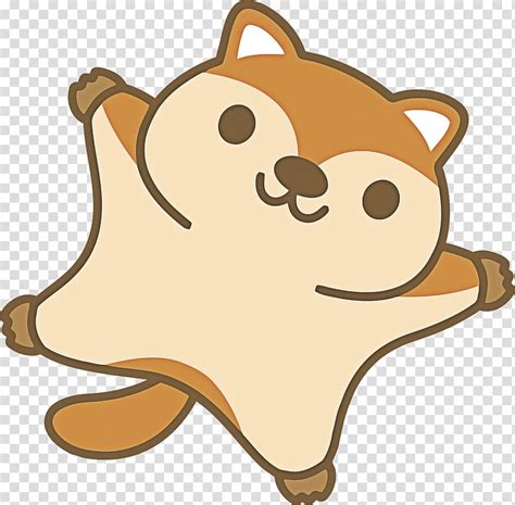 Cute Flying Squirrel Cartoon