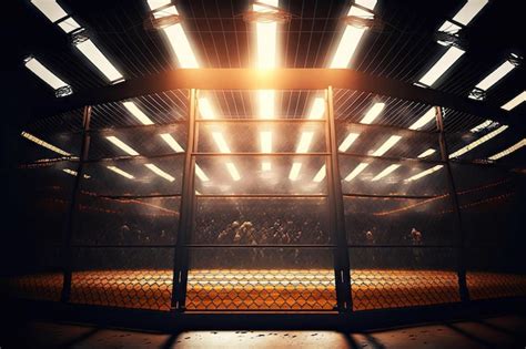 Fighting Arena Background