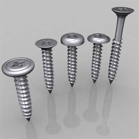 Screw Free 3d Model 3ds Free3d