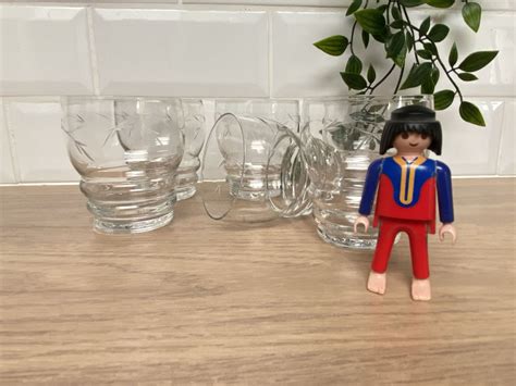 Set de 6 verres à vin en verre gravé Luckyfind