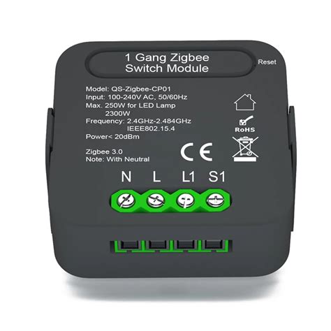 Interrupteur Module De Commutation Wifi Intelligent Tuya Zigbee Module De Commutation Module