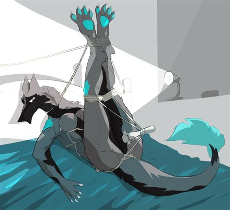 Rule 34 1cuntboy Ankles Tied Anthro Ass Bed Bedroom Black Body Black