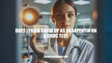Lyrica Vs Gabapentin Does It Show Up On A Drug Test