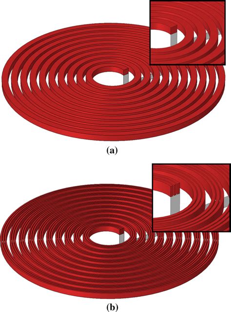 A Proposed Conventional And B Three Sub Paths Inductors Download