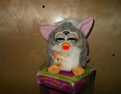 Was This Fuby Thrown Up On I Found It A Sketchy E Bay Listing R Furby