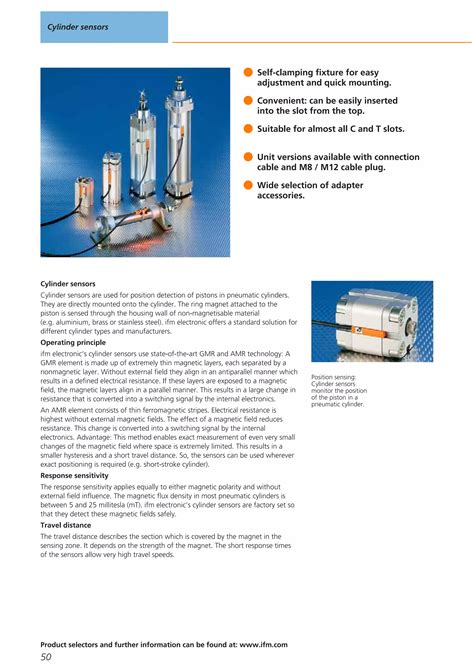 Ifm Flow Meters And Sensors 2012 Brochure PDF Manufacturing Industry Industries