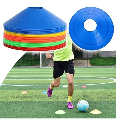 Kit 50 Half Cones Treinamento Funcional Circuito Agilidade Frete Grátis
