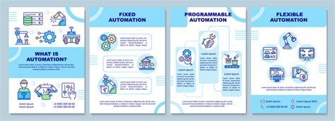 Robotics Process Automation Poster Vector Images Over 180