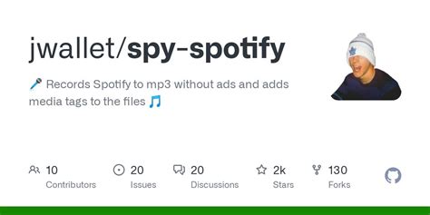 Github Jwalletspy Spotify 🎤 Records Spotify To Mp3 Without Ads And