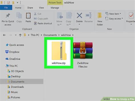 5 Ways To Unzip A File Wikihow