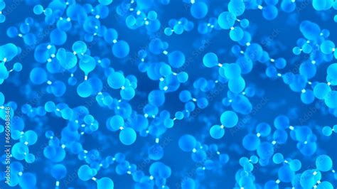 Hydrogen Molecule Atom Nano Loop Tile Background Soup Stylised This Animation Of H2 Molecules