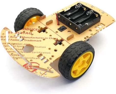 Diy Arduino Robot Auto Kit 2 Wielen Voor Onderwijs En Hobbyisten