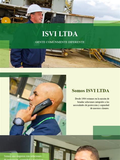 Presentación Comercial Isvi Ltda Pdf Business Valores