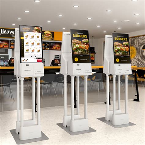 자급제 삼성키오스크 Kiosk 무인키오스크 카페 매점 무인점포 식당 가게 계산대 발권기 파이서브24인치 대형화면첨단기술로 완성된 키오스크세련된 디자인스키린향균코팅