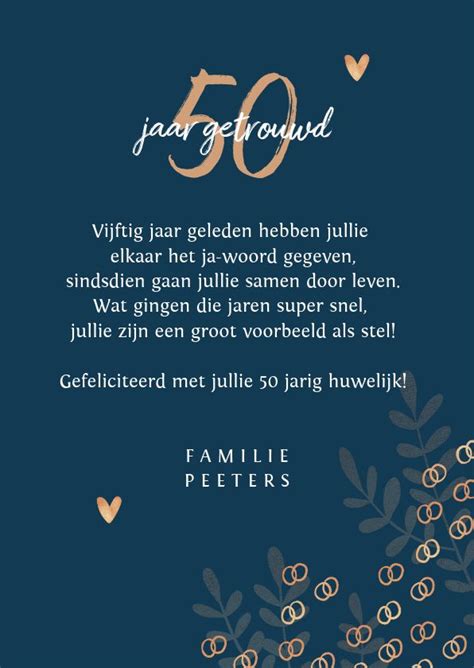 Gedicht Over 50 Jaar Gefeliciteerd Tante