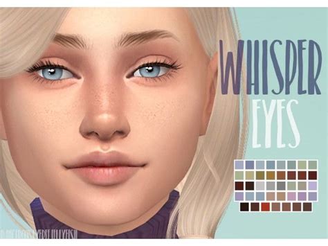 Ts4 Heterochromia Whisper Eyes Sims 4 Cc Eyes Sims Sims 4 Game Mods Images And Photos Finder