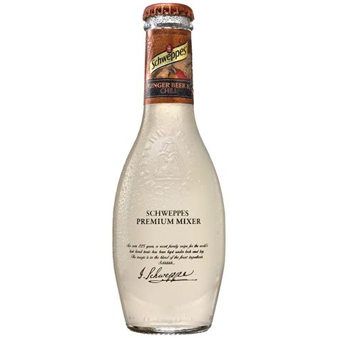 Schweppes Ginger Beer And Chilli The New Selection