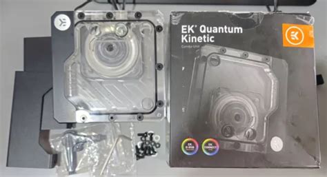 Ek Quantum Kinetic Flt 120 D5 Pwm D Rgb Pump Reservoir Combo Plexi