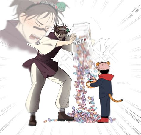 Itadori Yuuji And Choso Jujutsu Kaisen Drawn By Ssss77777 Danbooru
