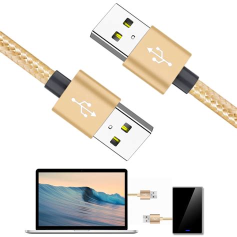Susuchens Usb20 Male To Male Usb Cable High Speed Data Transfer Cord