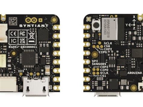 Andrew Leckie On Linkedin Arduino Puts A Syntiant Ndp Machine Learning
