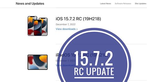 Ios 15 7 2 Update Security Bugs Fixed Issues And More Rc
