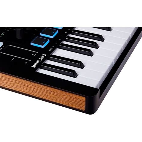 Arturia Minilab V3 Black Teclado Controlador Midi Usb 25 Teclas E