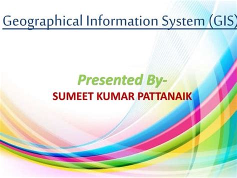 Gis Geographic Information System Ppt